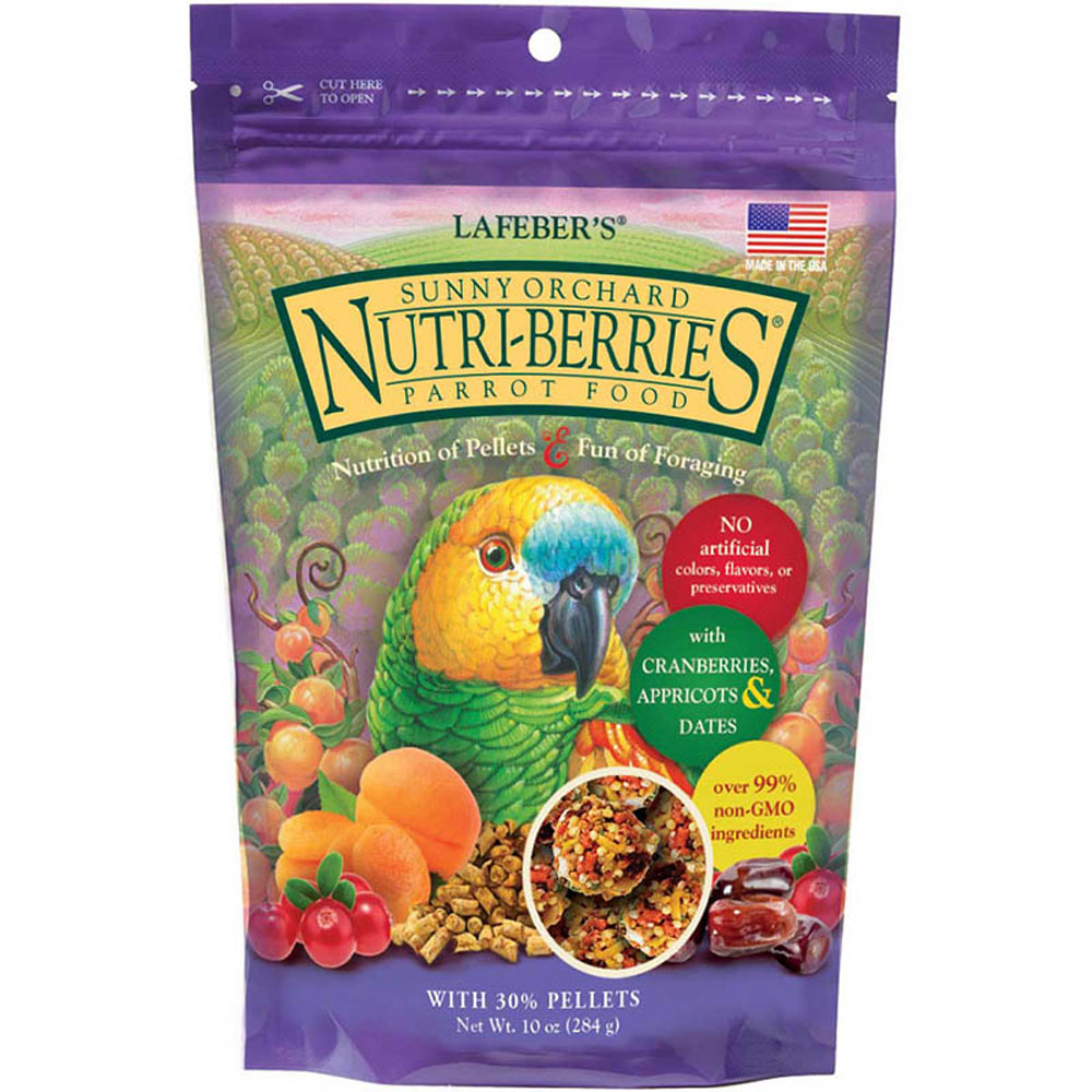 Nutri-Berries for Parrots - Sunny Orchard - 10 oz.
