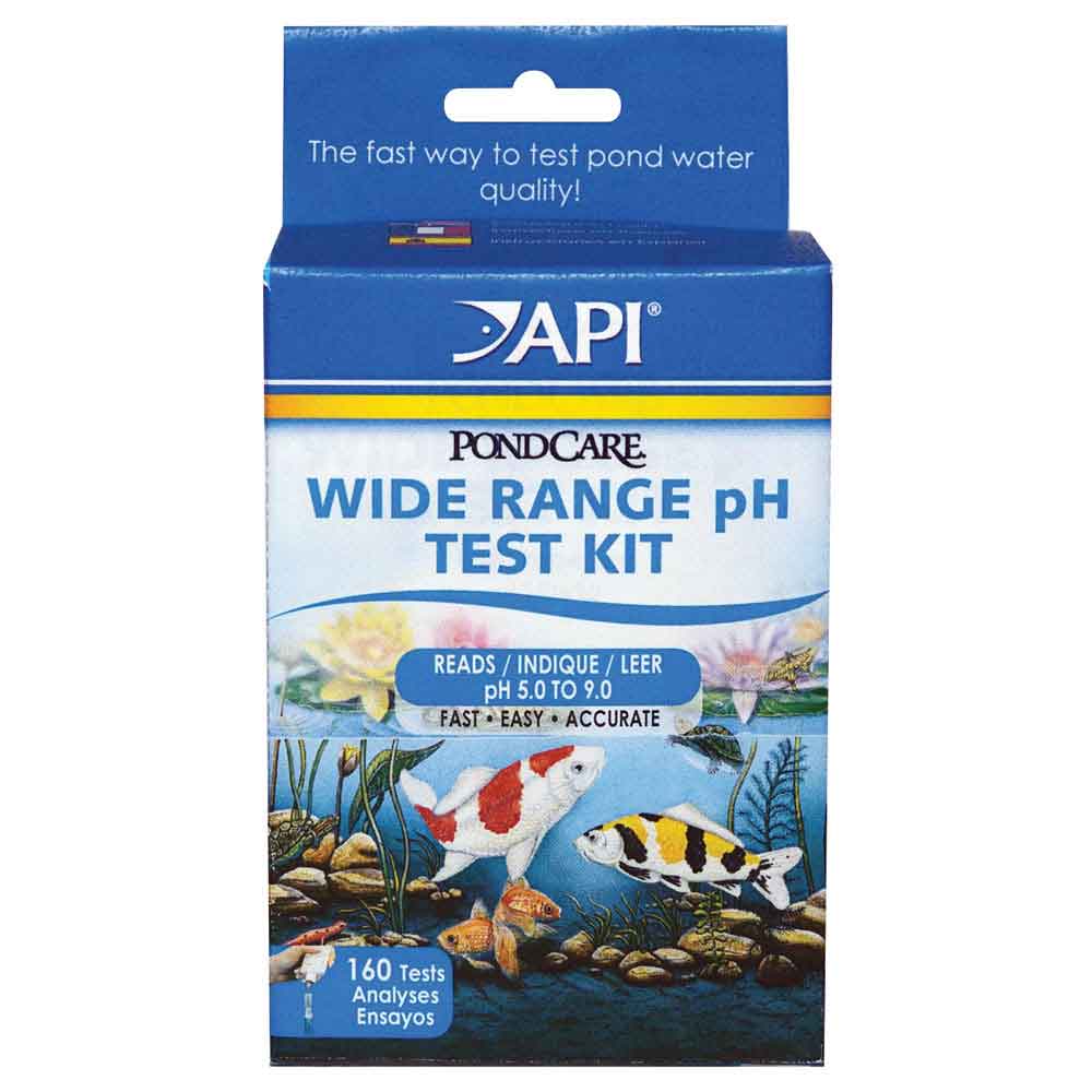 Pond Care Wide Range pH Test Kit - 160 Tests
