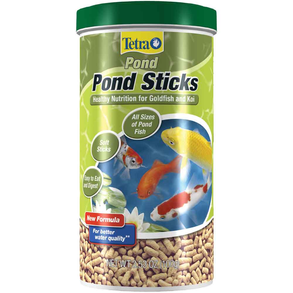 Tetra Pond Sticks Floating Pond Fish Food - 3.53 oz Can