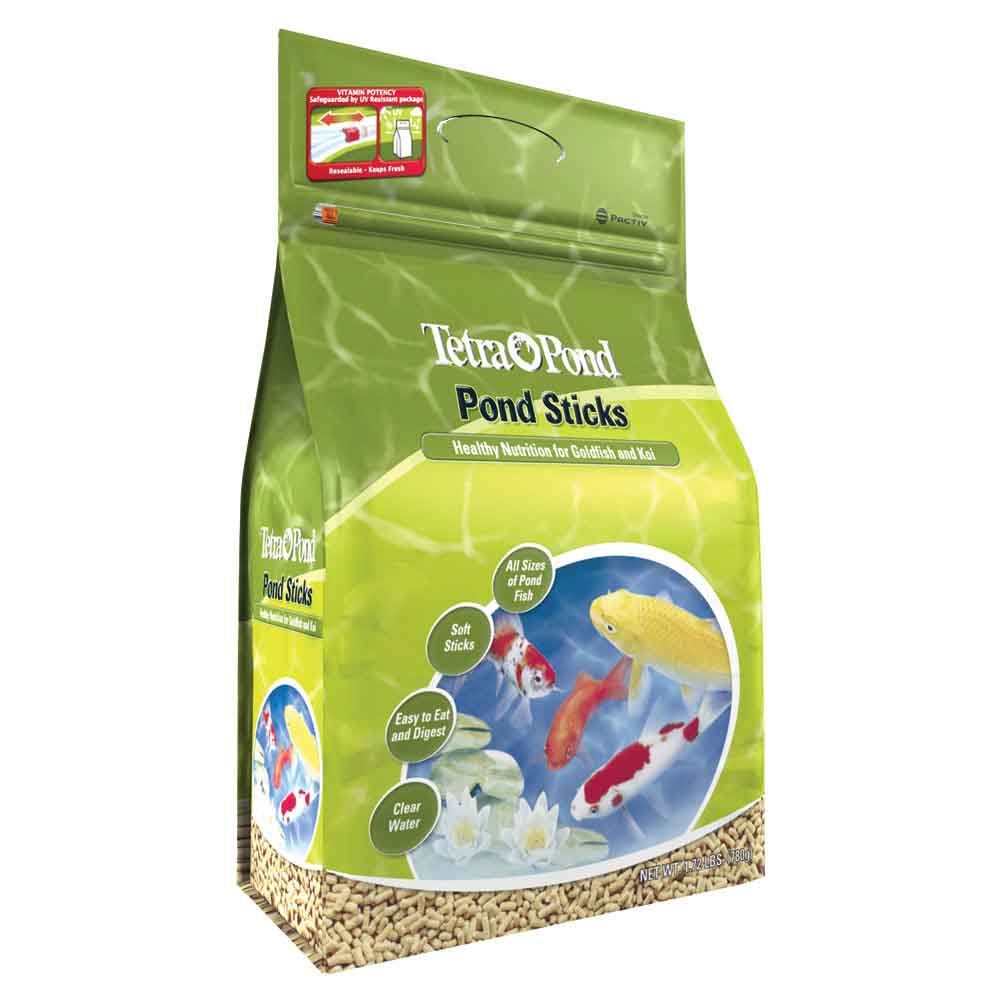 Tetra Pond Sticks Floating Pond Fish Food - 1.72 lb. Bag
