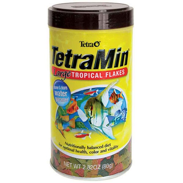 Tetra - TetraMin Lg Tropical Flakes 2.82oz | thatpetplace.com
