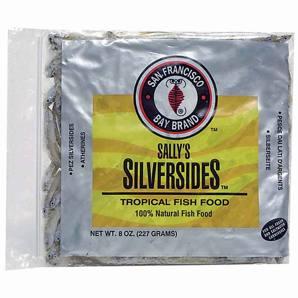 Silversides - Flat Pack - 8 oz. - Frozen | thatpetplace.com