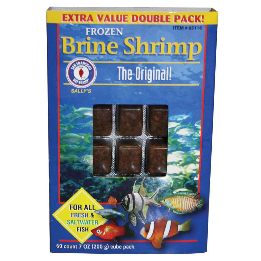 Brine Shrimp - Cubes - 7 oz. - Frozen | thatpetplace.com