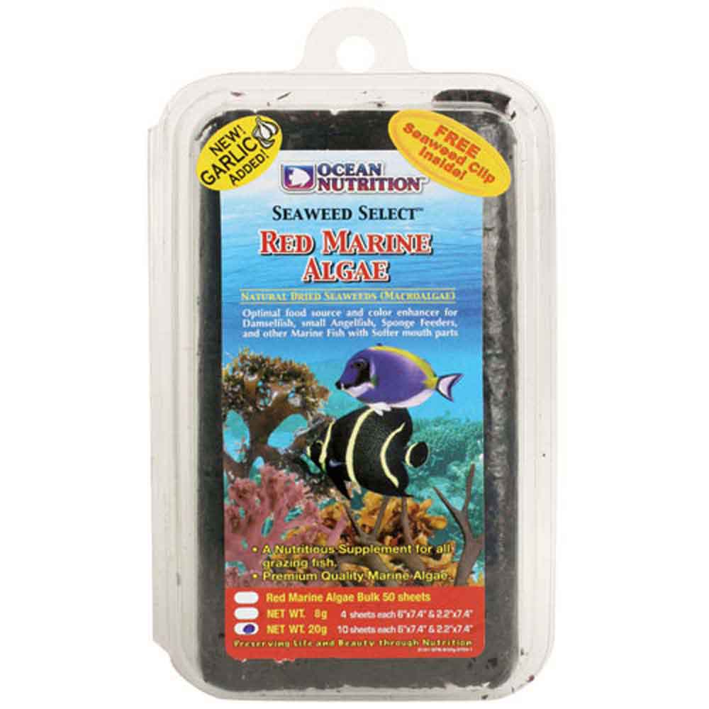 Seaweed Select Red Algae with Garlic - 10 sheets