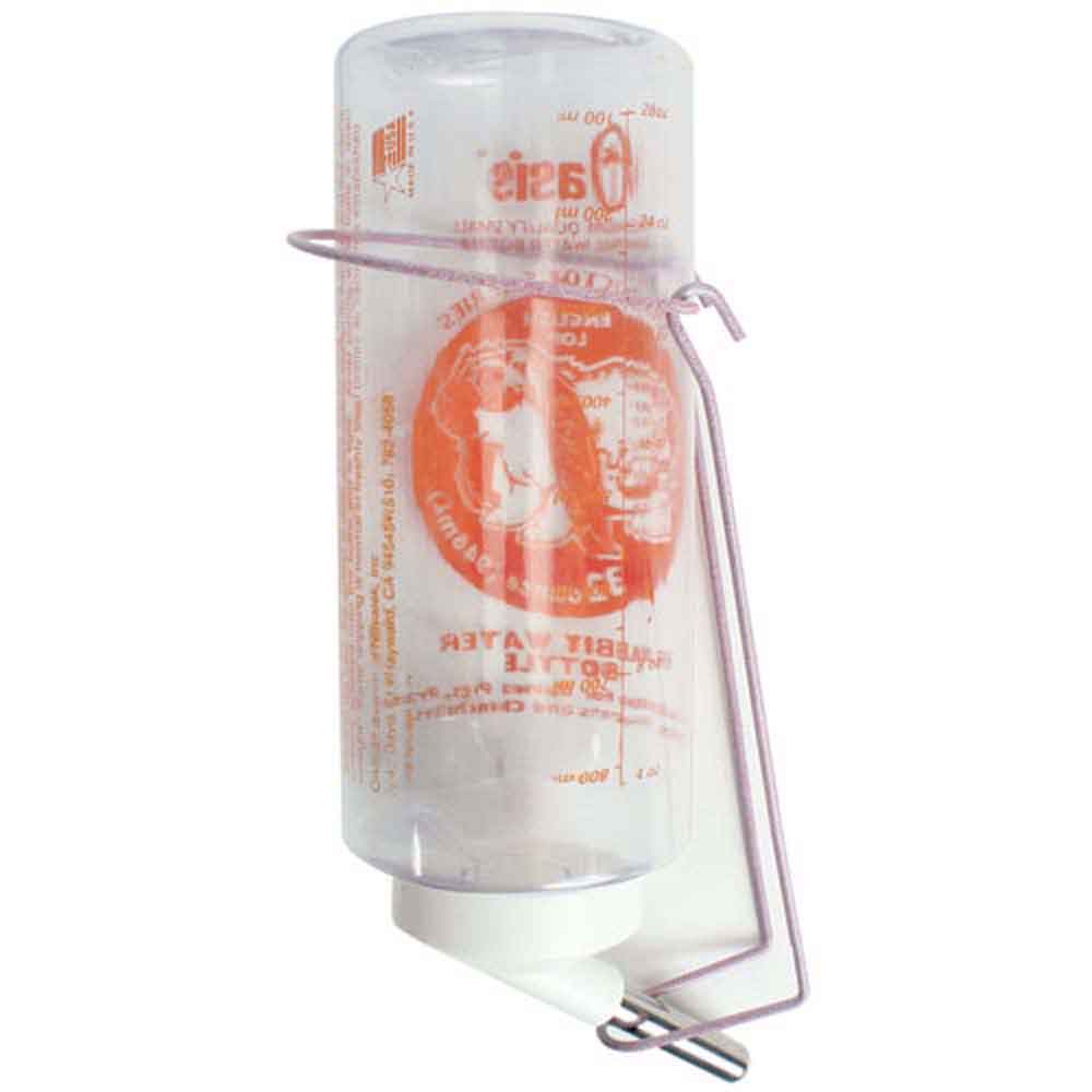 Water Bottle for Rabbits - Clear - 32 oz.