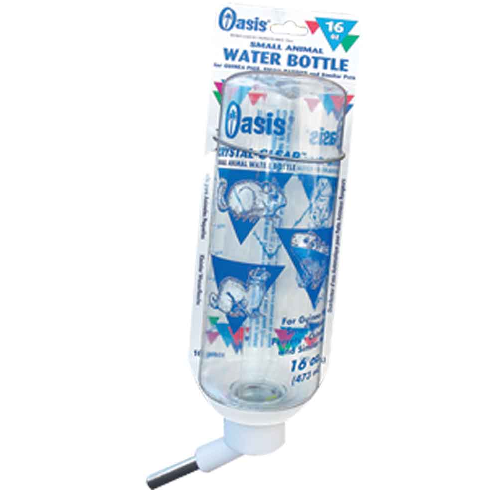 Water Bottle for Guinea Pigs - Clear - 16 oz.