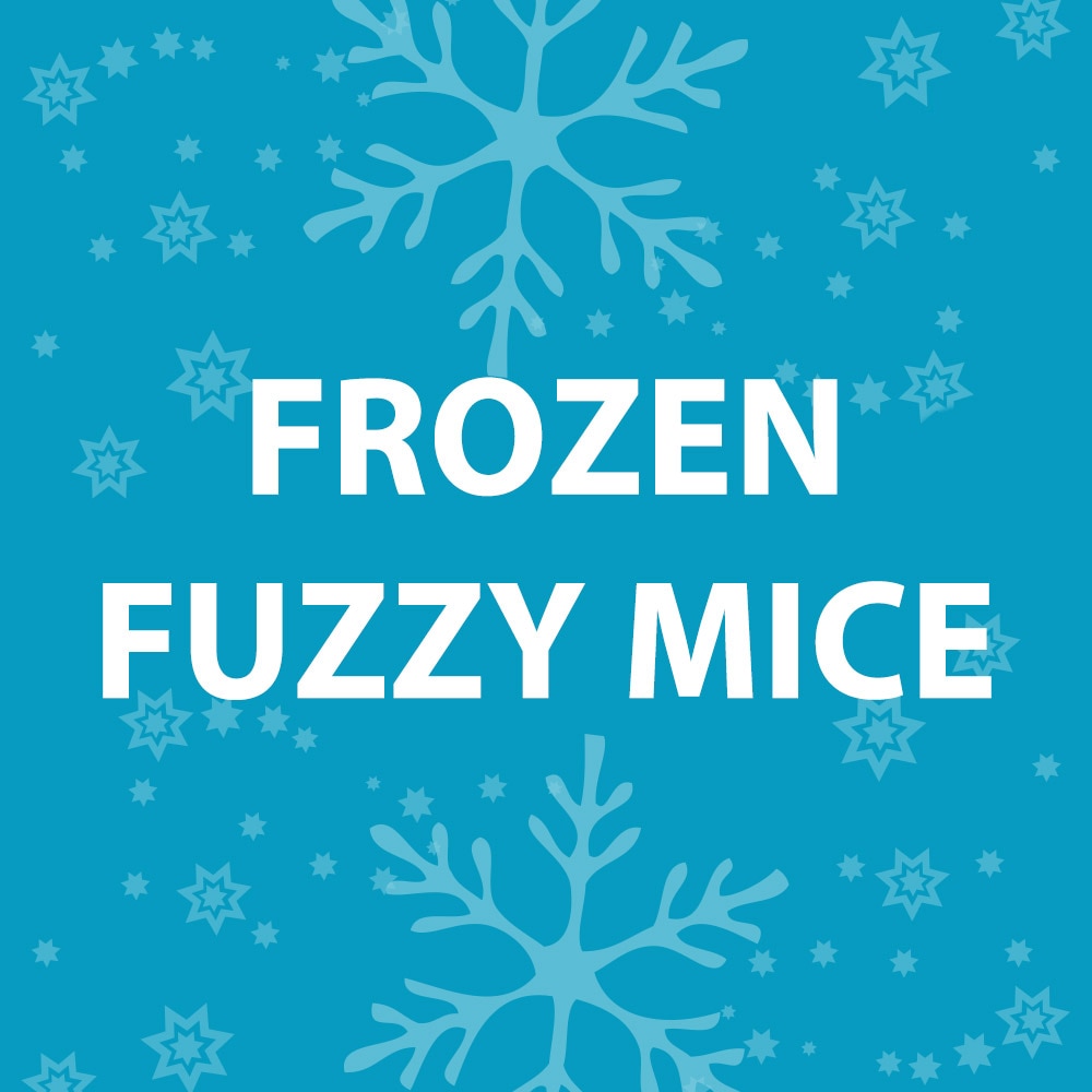 Feeder Mice - Frozen Fuzzy | ThatPetPlace.com