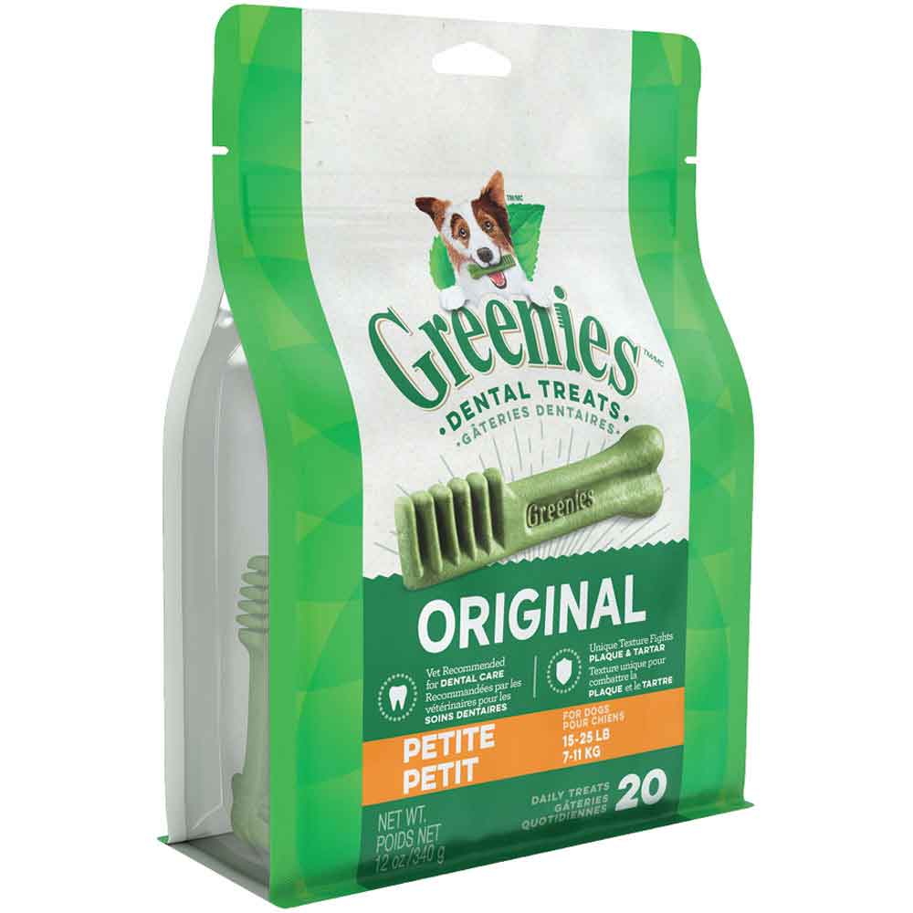 Greenies Dental Chews - Petite - 12 oz. - 20 pk.