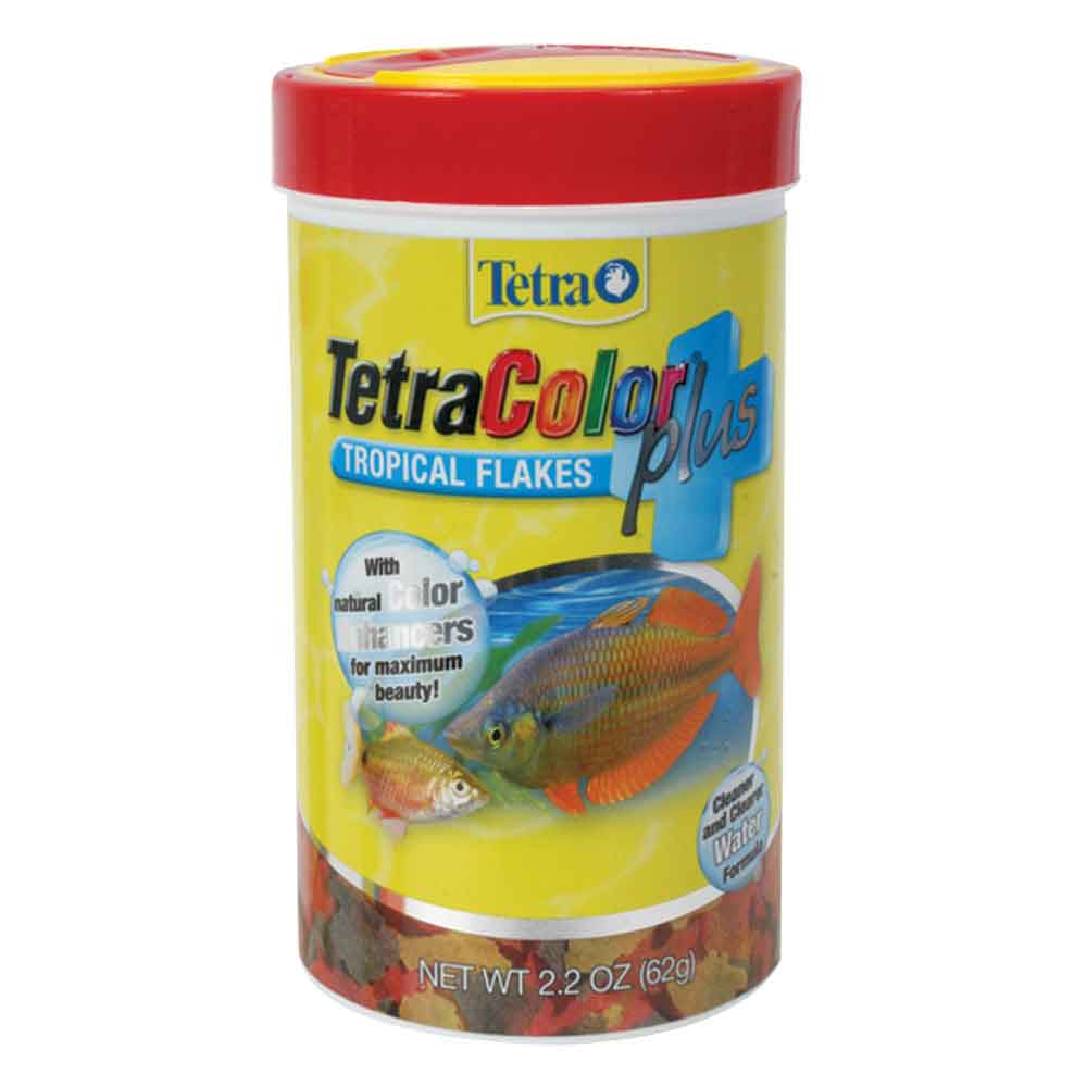 TetraColor Plus Tropical Flakes - 375 mL - 62 g - 2.2 oz.