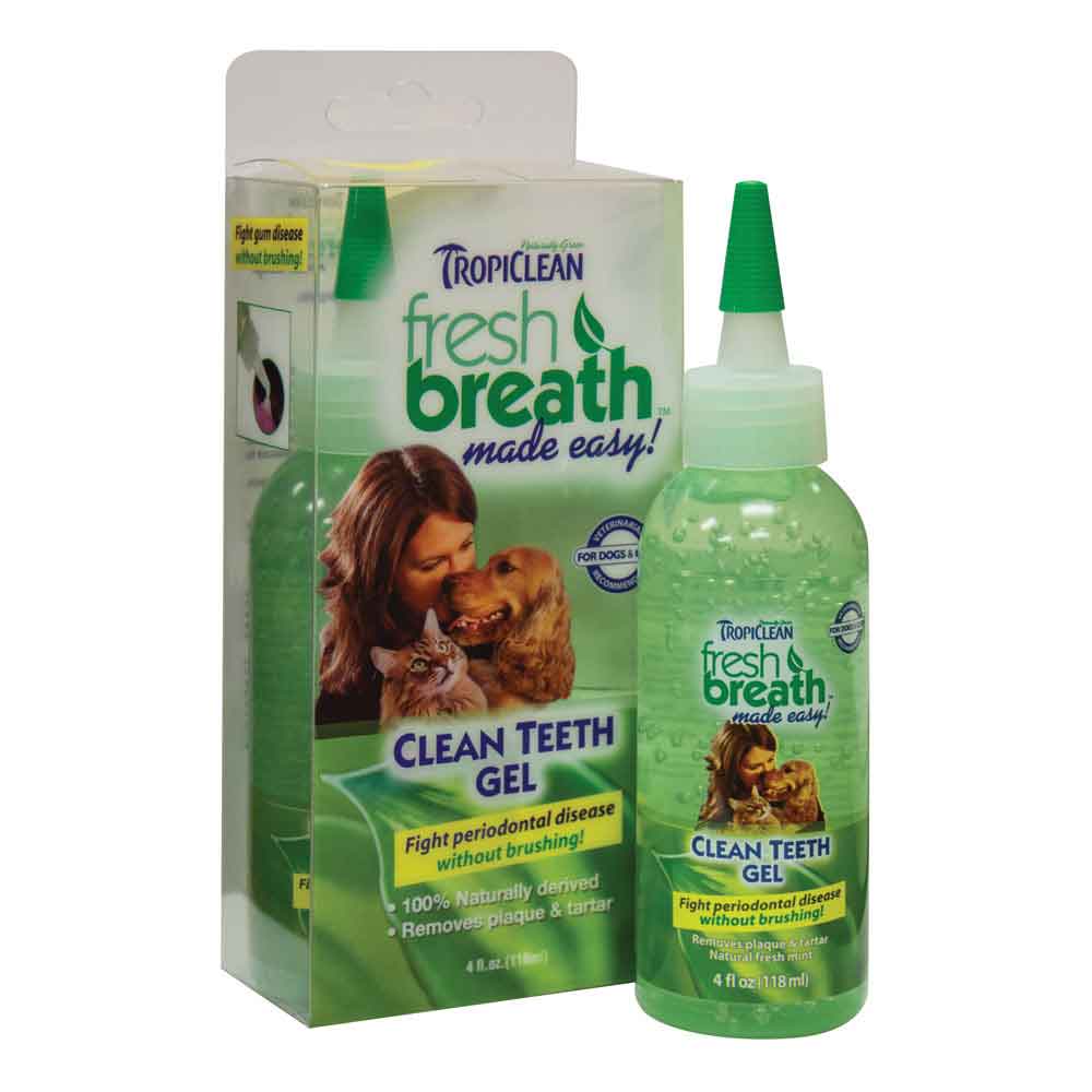 Tropiclean Clean Teeth Gel - 4 oz. | That Pet Place