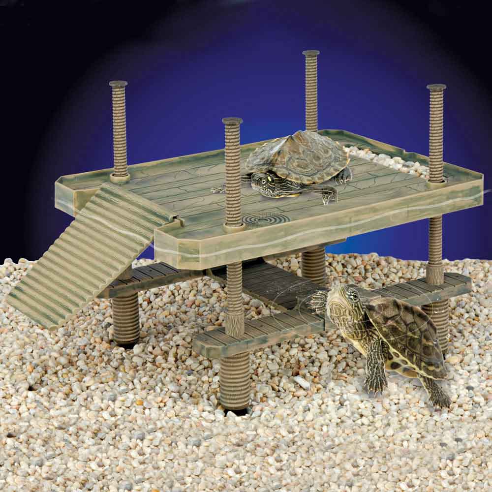 Large Floating Turtle Pier - 16 in. x 11 in.