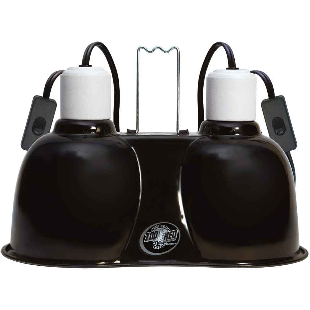 Zoo Med - Mini Combo Deep Dome Lamp Fixture 5.5in 100W | thatpetplace.com