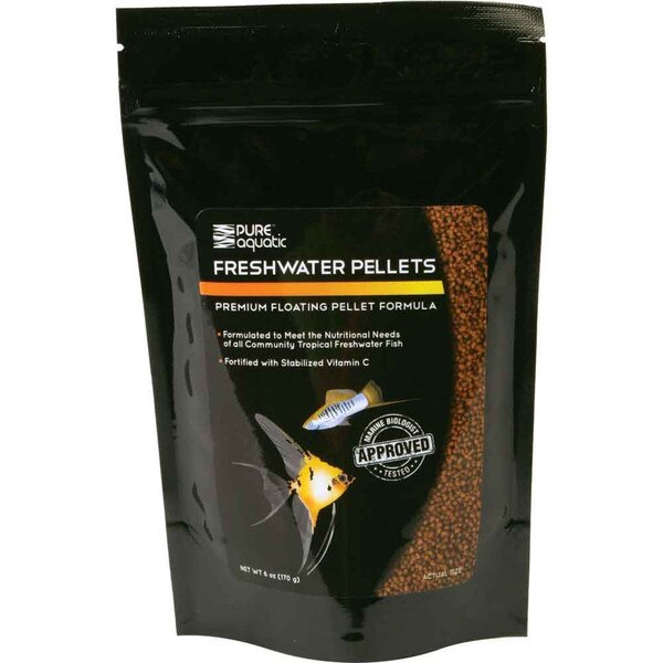 Pure Aquatic Freshwater Pellets - 6 oz. | That Fish Place