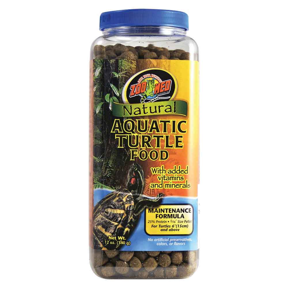 Natural Aquatic Turtle Food - Maintenance Formula - 12 oz.