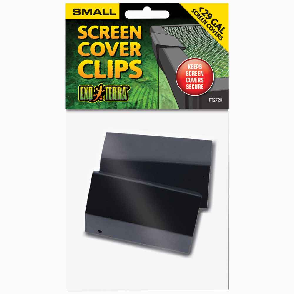 Exo Terra - Screen Cover Clips Sm 2pk | thatpetplace.com