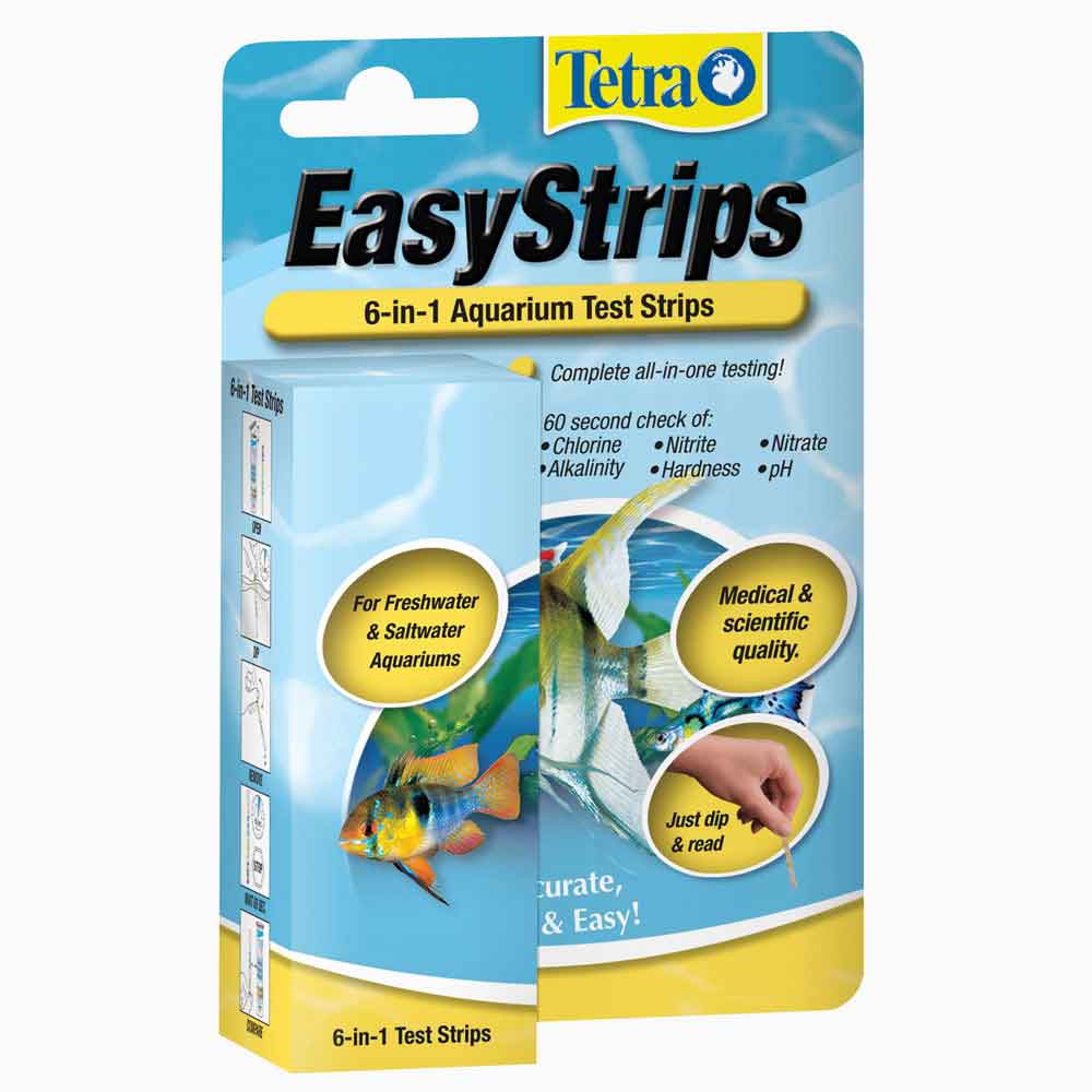 Tetra Easy Strips 6-in-1 Test, 25 pk.