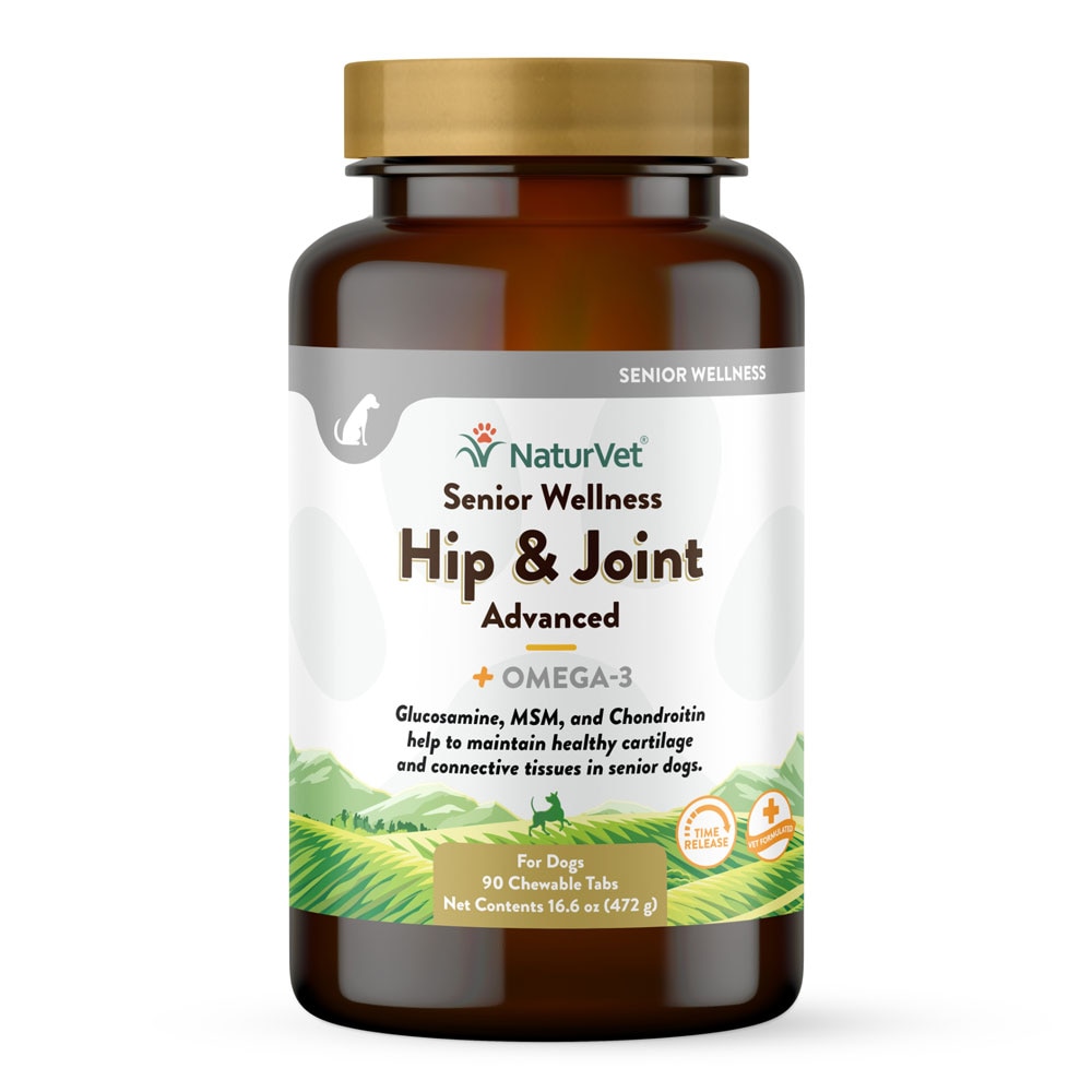 NaturVet Senior Hip & Joint Tabs 90 ct.