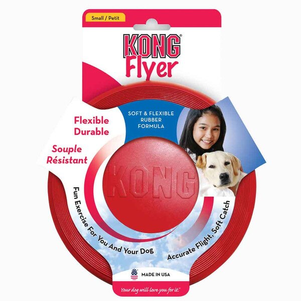 Kong - Flyer Red Dog Toy LG | thatpetplace.com