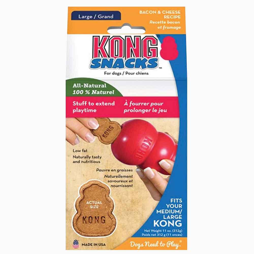 KONG Snacks Bacon & Cheese - Large