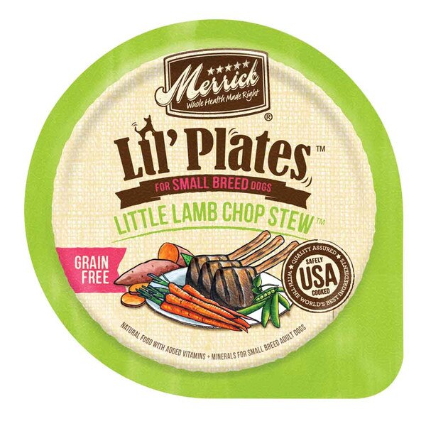 Merrick Dog Food - Lil Plates Cups - GF - Little Lamb Chop - 3.5 oz ...