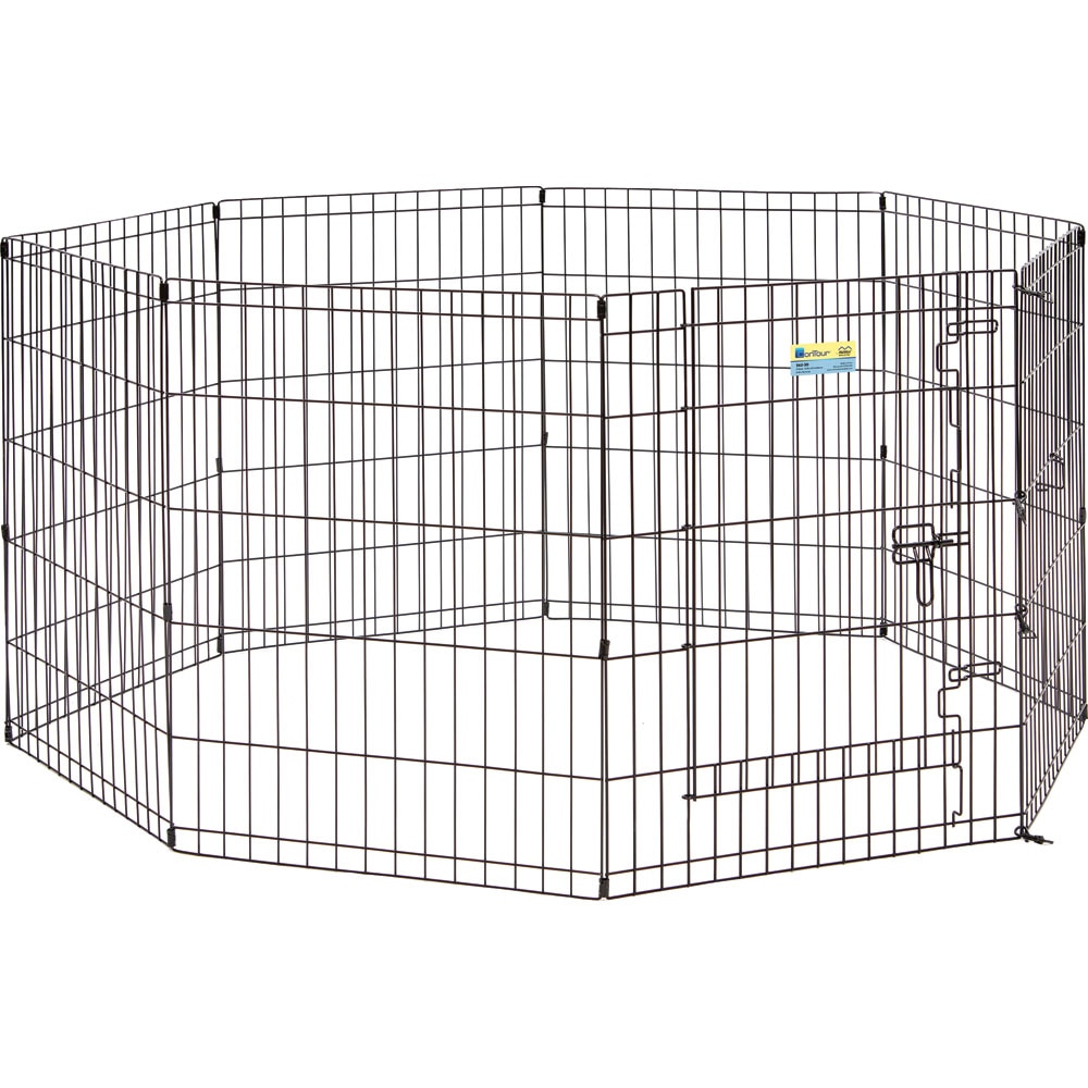 Midwest - Contour Exercise Pen - 30 inch | thatpetplace.com