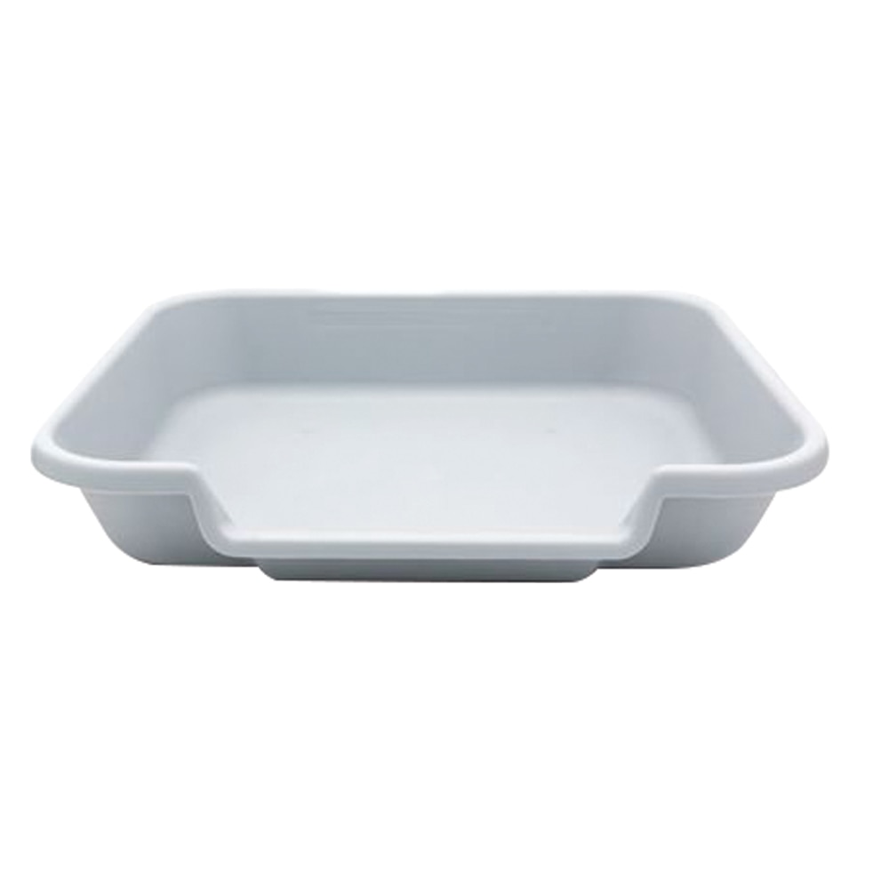 Peck Rock BunnyGoHere Small Animal Pan - Gray - Large | thatpetplace.com