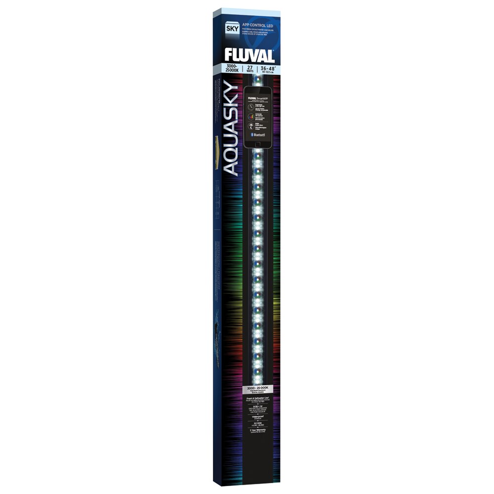 Fluval Bluetooth LED Light - Aquasky - 27W - 36-48 in. | thatpetplace.com