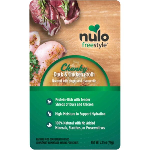 Nulo Freestyle - Chunky Broths Pouch - Duck/Chicken - 2.8 oz ...