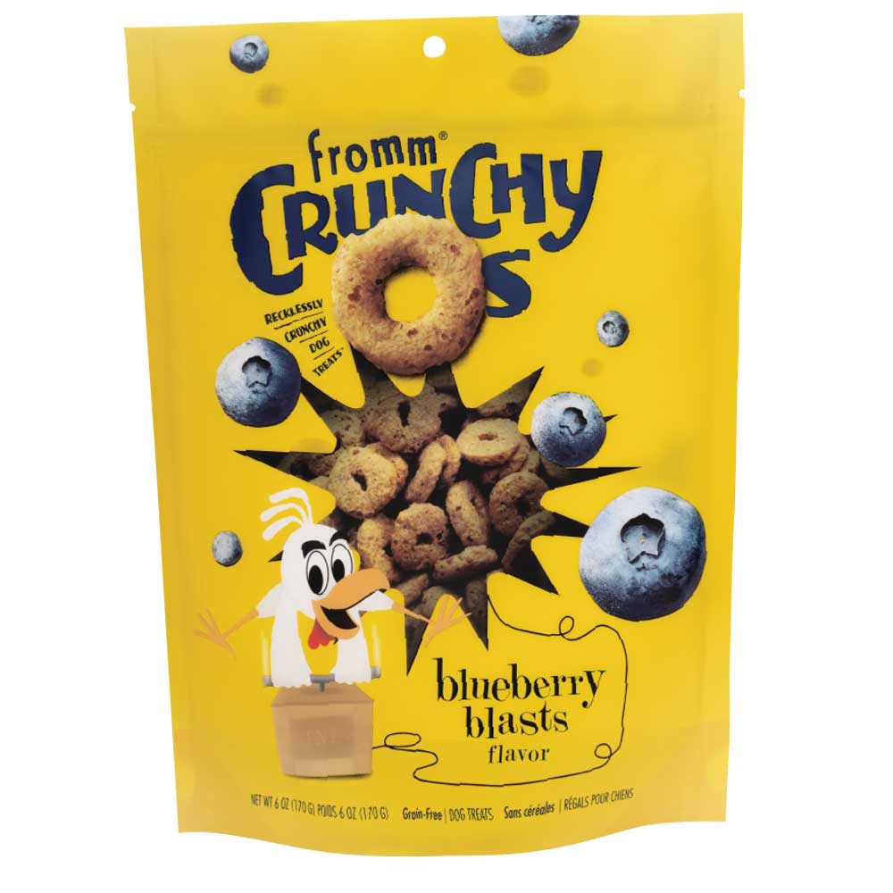 Fromm Crunchy O - Blueberry Blast - 26 oz | thatpetplace.com