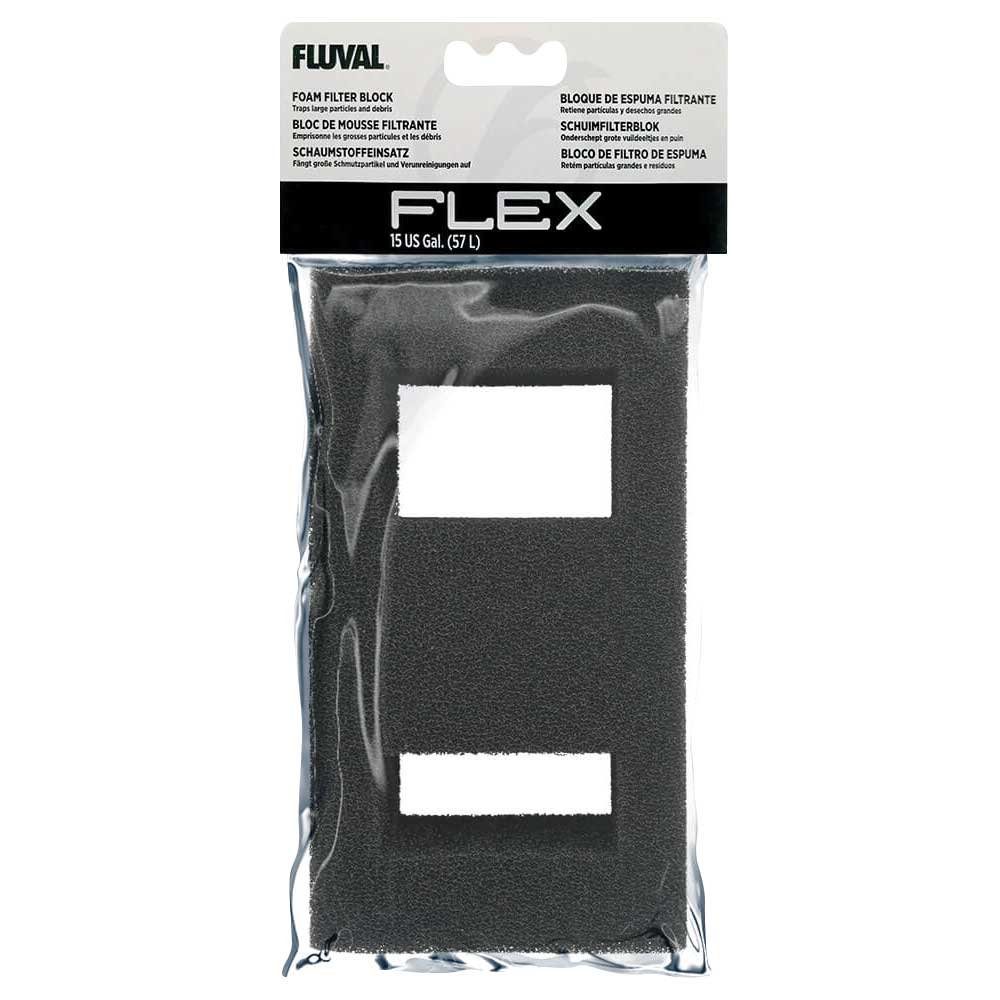 Fluval Flex Aquarium - Replacement Foam Filter Block | thatpetplace.com