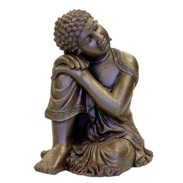 Blue Ribbon - Resting Buddha Statue | thatpetplace.com