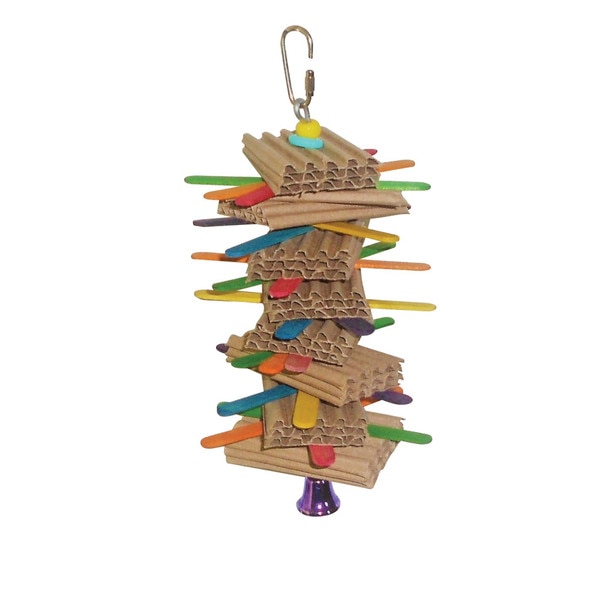 Graham's Bird Toy - 8 Layer Stack | thatpetplace.com
