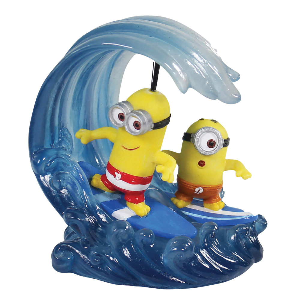 Penn Plax Minion Decor - Kevin/Stuart Surfing | thatpetplace.com