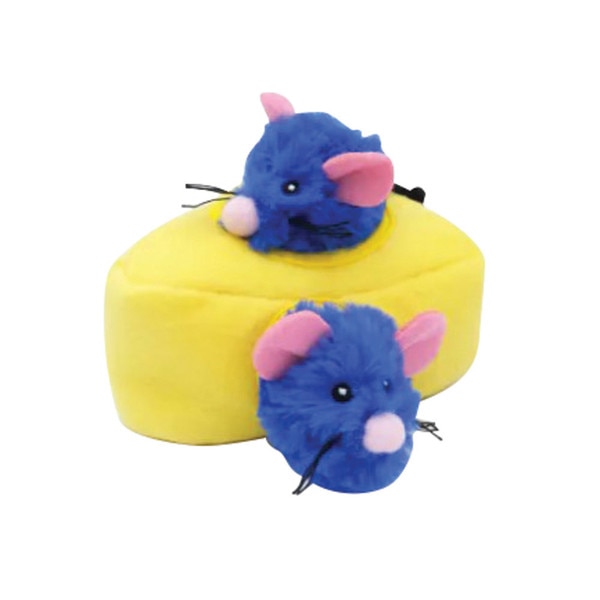 ZippyClaws Cat Toy - Burrow - Mice N Cheese | thatpetplace.com