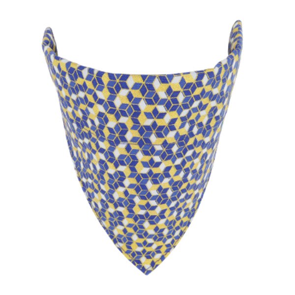 Coastal - Accent Blue Diamonds Bandana | thatpetplace.com