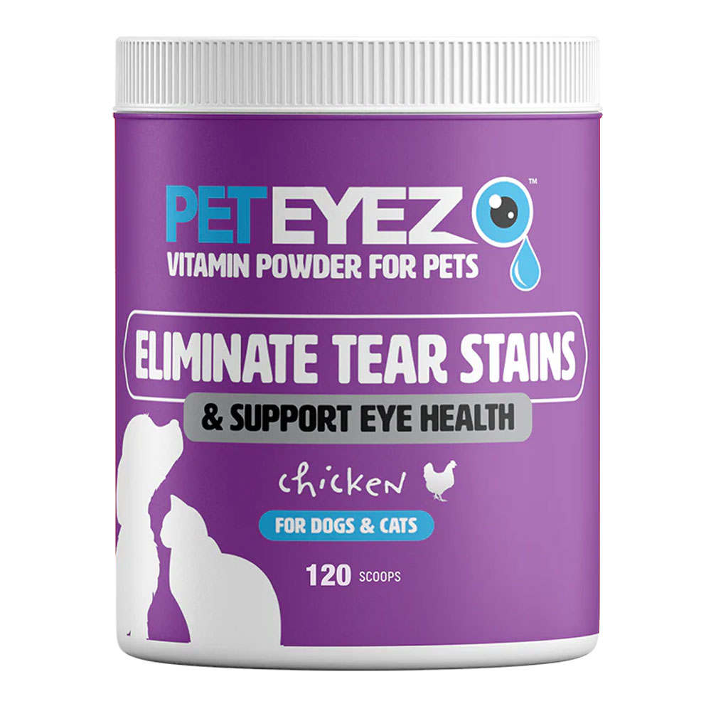Pet Eyez - Powdered Tear Stain Supplement Chicken 3oz. | thatpetplace.com