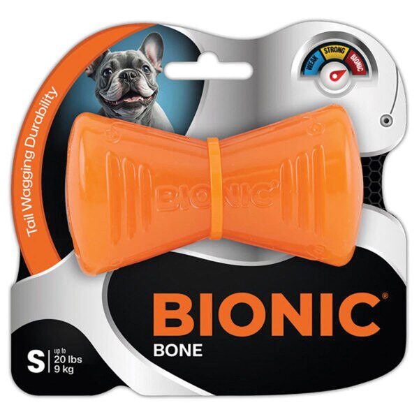 Bionic - Small Bone Toy | thatpetplace.com