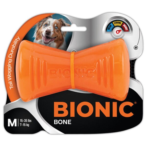 Bionic - Medium Bone Toy | thatpetplace.com
