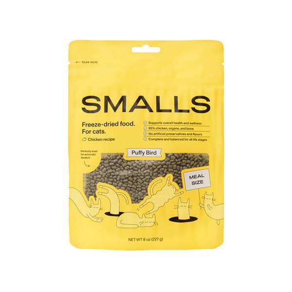 Smalls - Freeze Dried Chicken Cat Food 8oz | thatpetplace.com